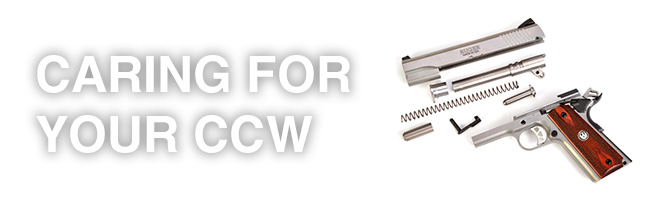 How to Care For Your Concealed Carry Pistol | GrabAGun