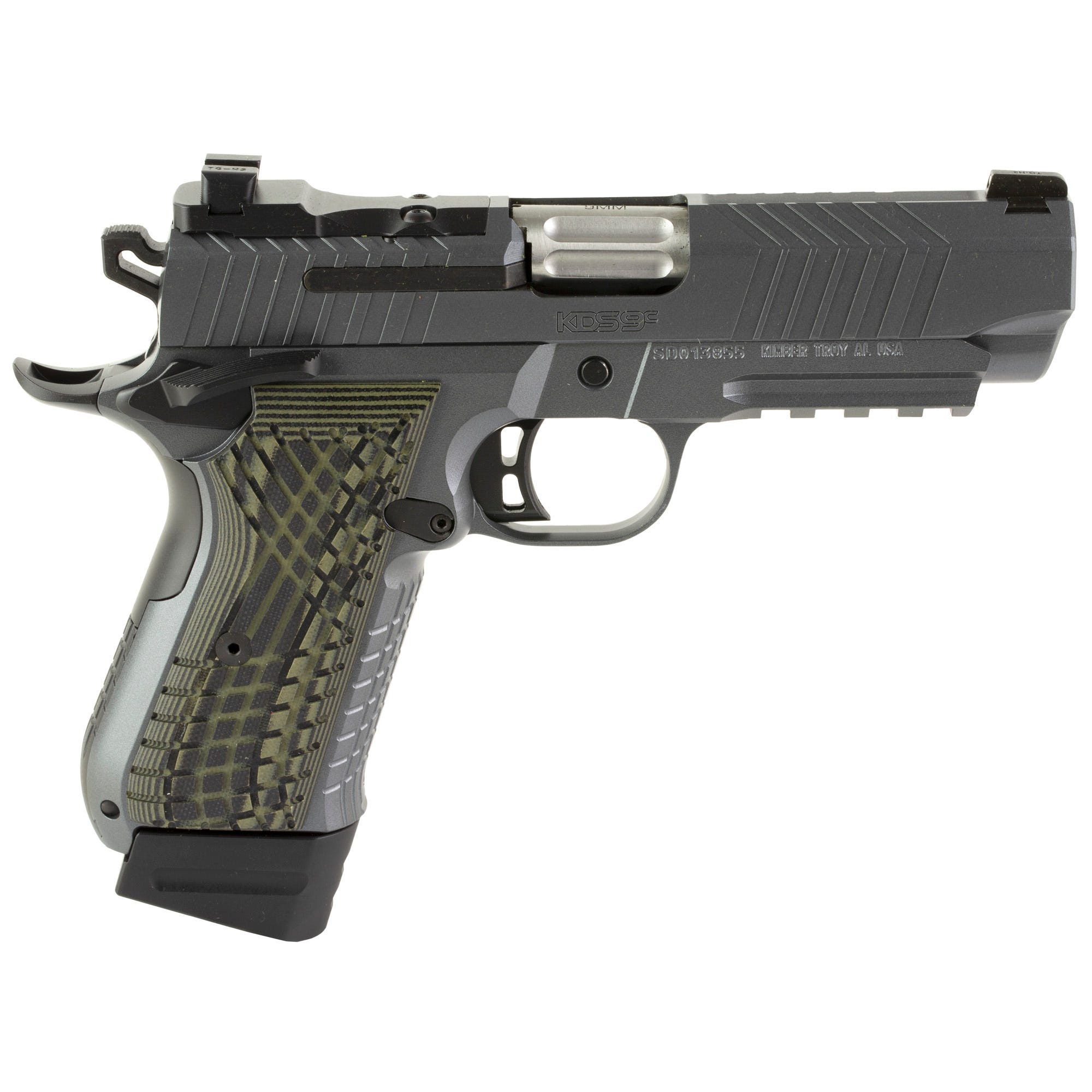 Kimber KDS9c vs CZ Shadow 2 Compact size comparison | Handgun Hero